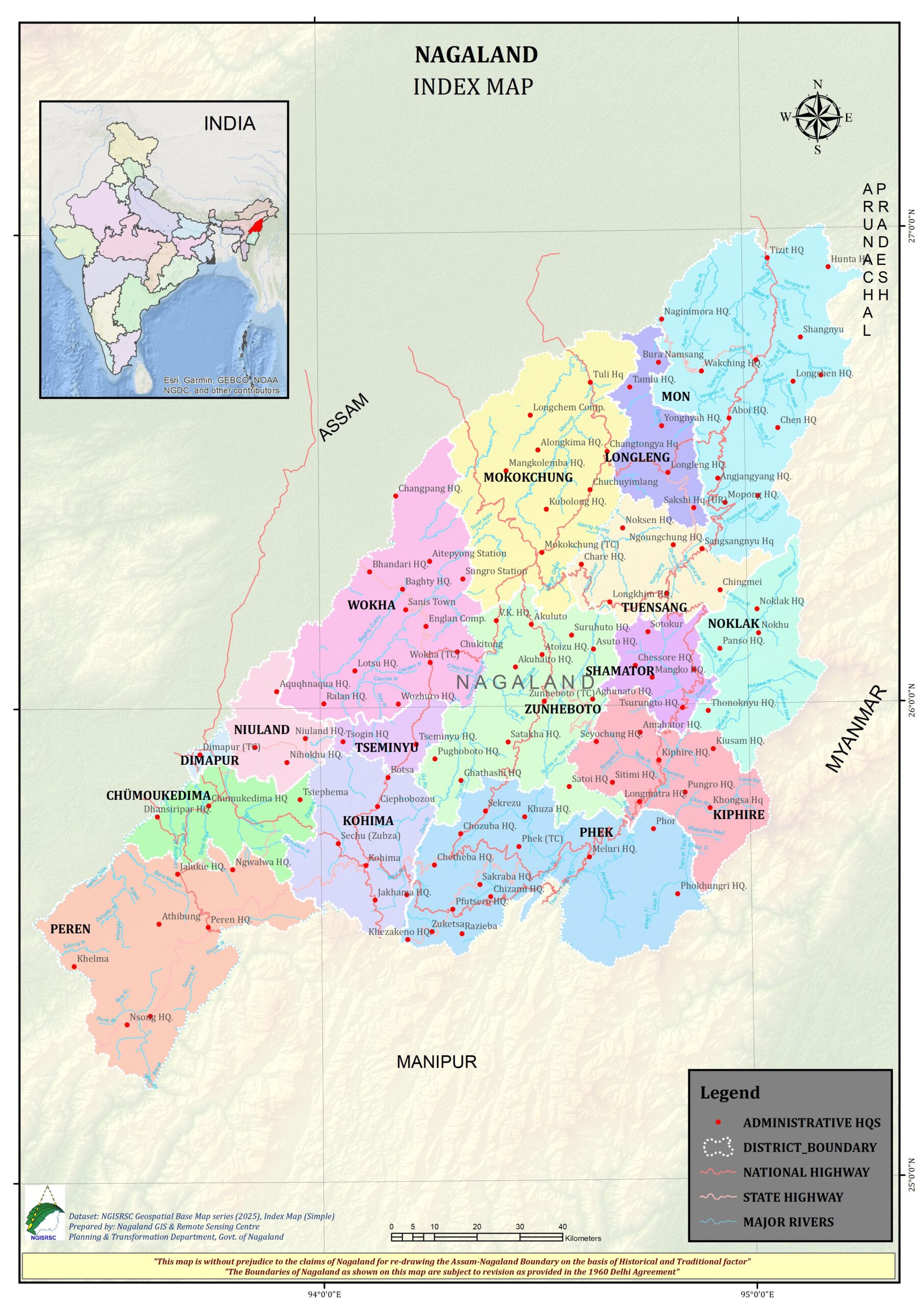 MAP DOWNLOADS - Nagaland GIS & Remote Sensing Centre